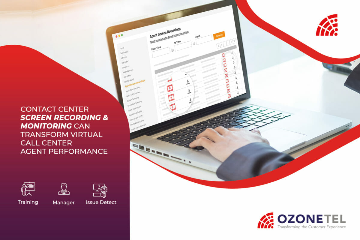 Contact Center Screen Recording & Monitoring can transform Virtual Call ...