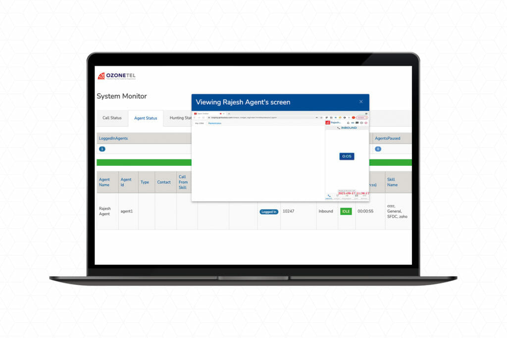 Contact Center Screen Recording