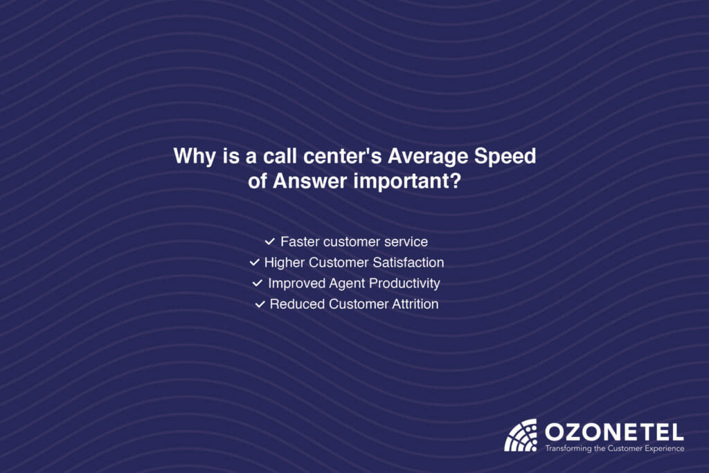 ASA Call Center: Enabling prompt call center service - Ozonetel