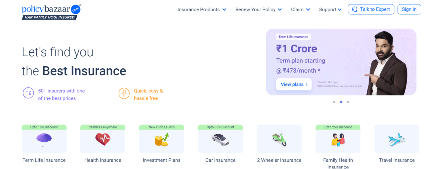 Top Insurtech Companies in India (2024)